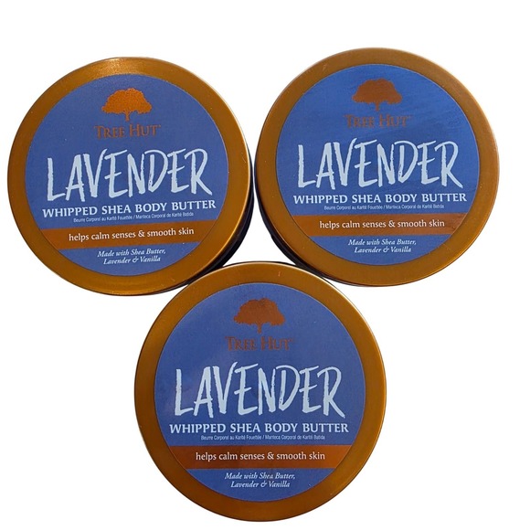 tree hut | Bath & Body | Tree Hut Lavender Whipped Shea Body Butter 3 ...